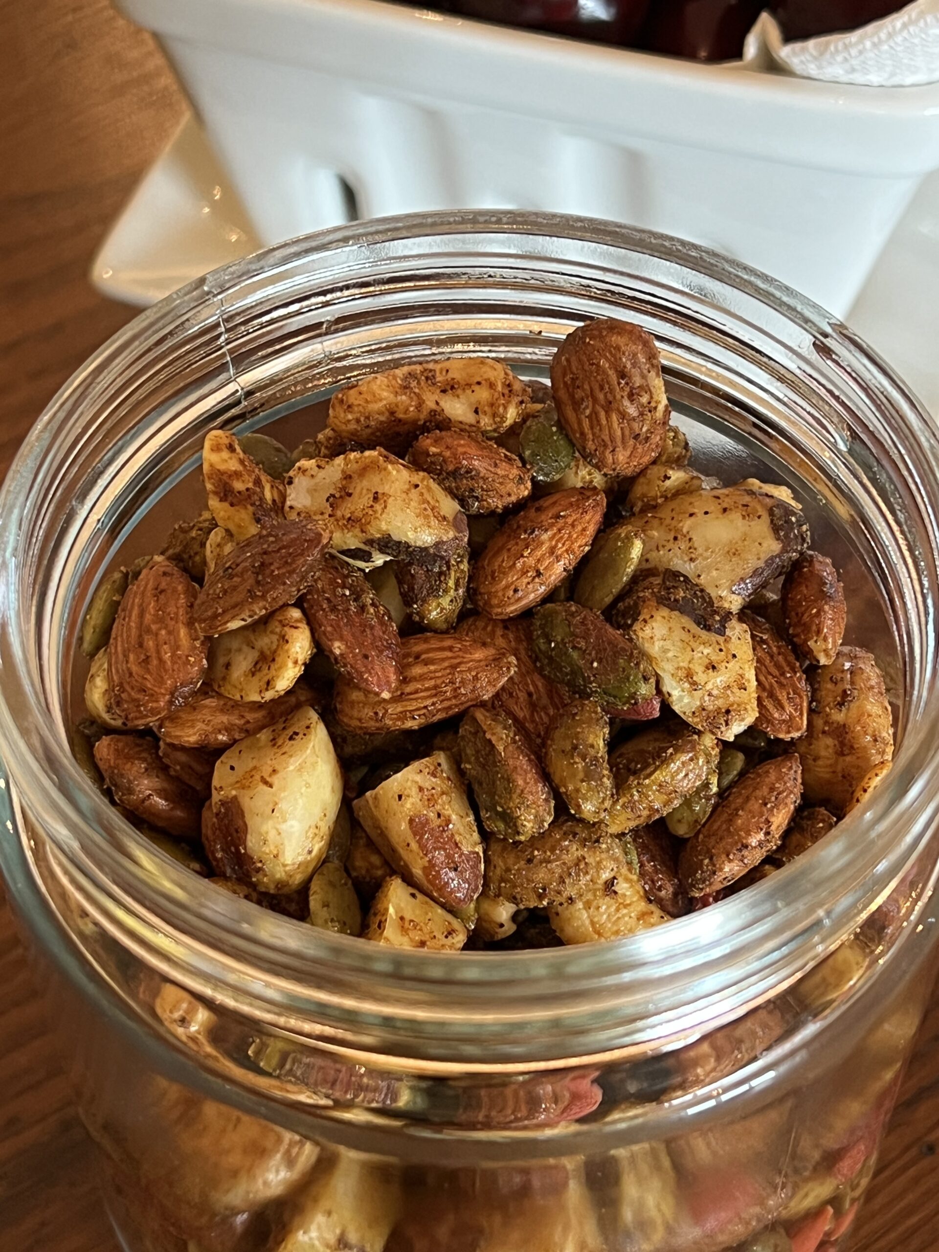 Sweet N’ Spicy Nut Mix - Annie Falk